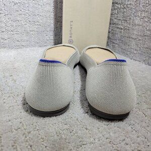 Rothy's | Shoes | Rothys The Flat Beige Flax Birdseye Round Toe Slip On ...